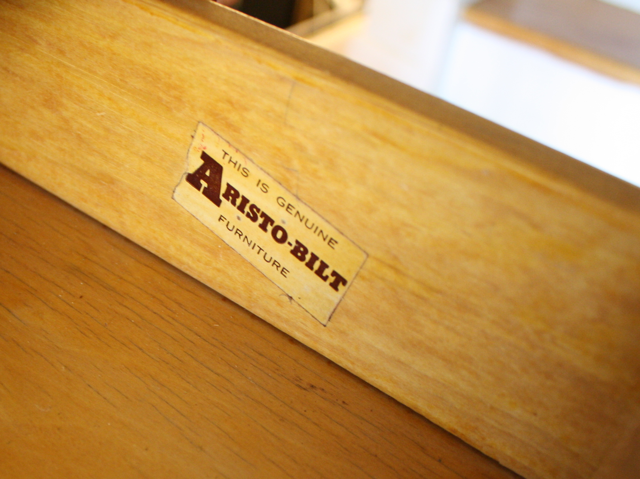 Mid Century Modern Floating Desk by Aristobilt | Picked Vintage