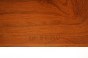 Mid Century Modern Norwegian Gateleg Dining Table | Picked Vintage