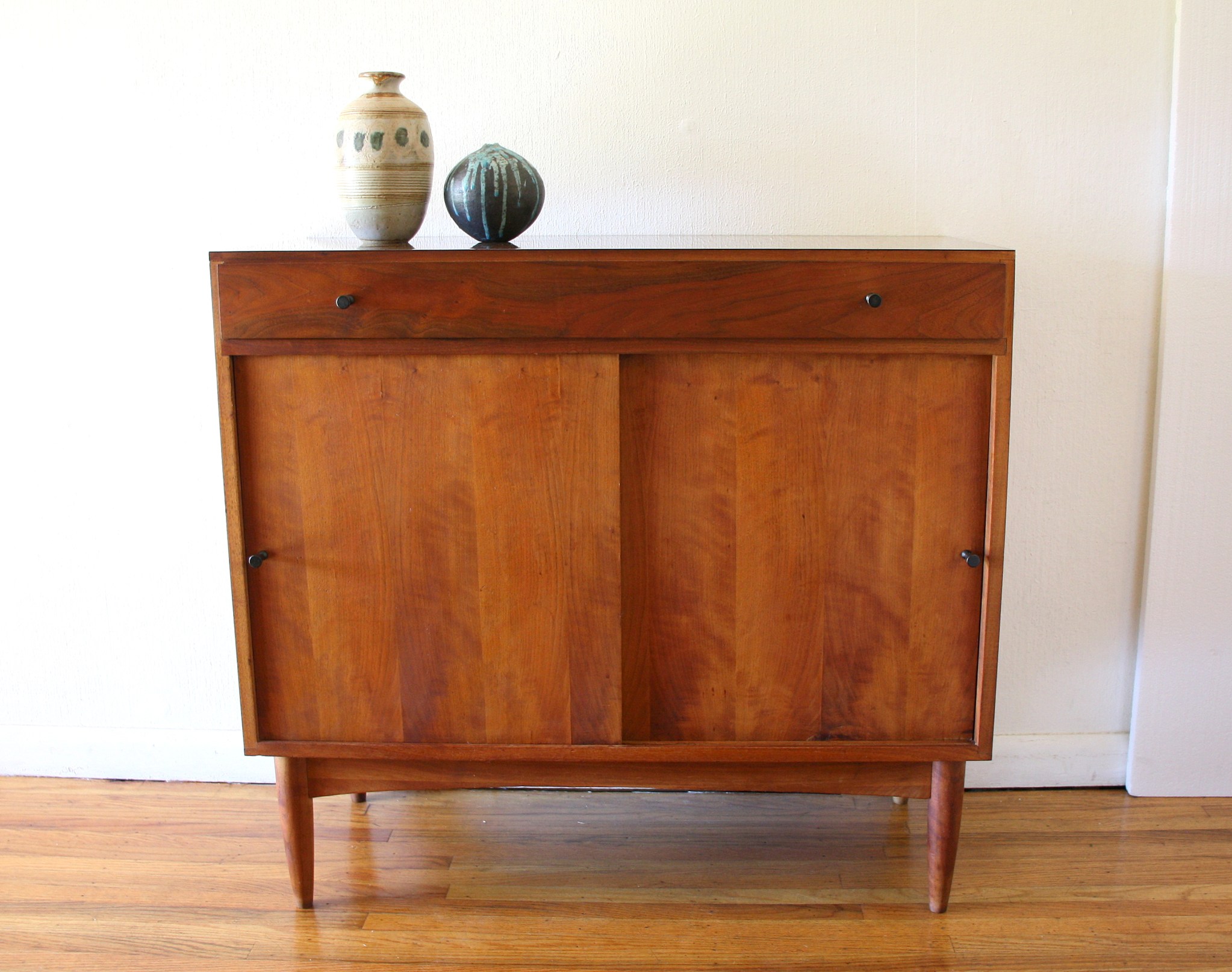 Mid Century Modern Mini Credenza | Picked Vintage