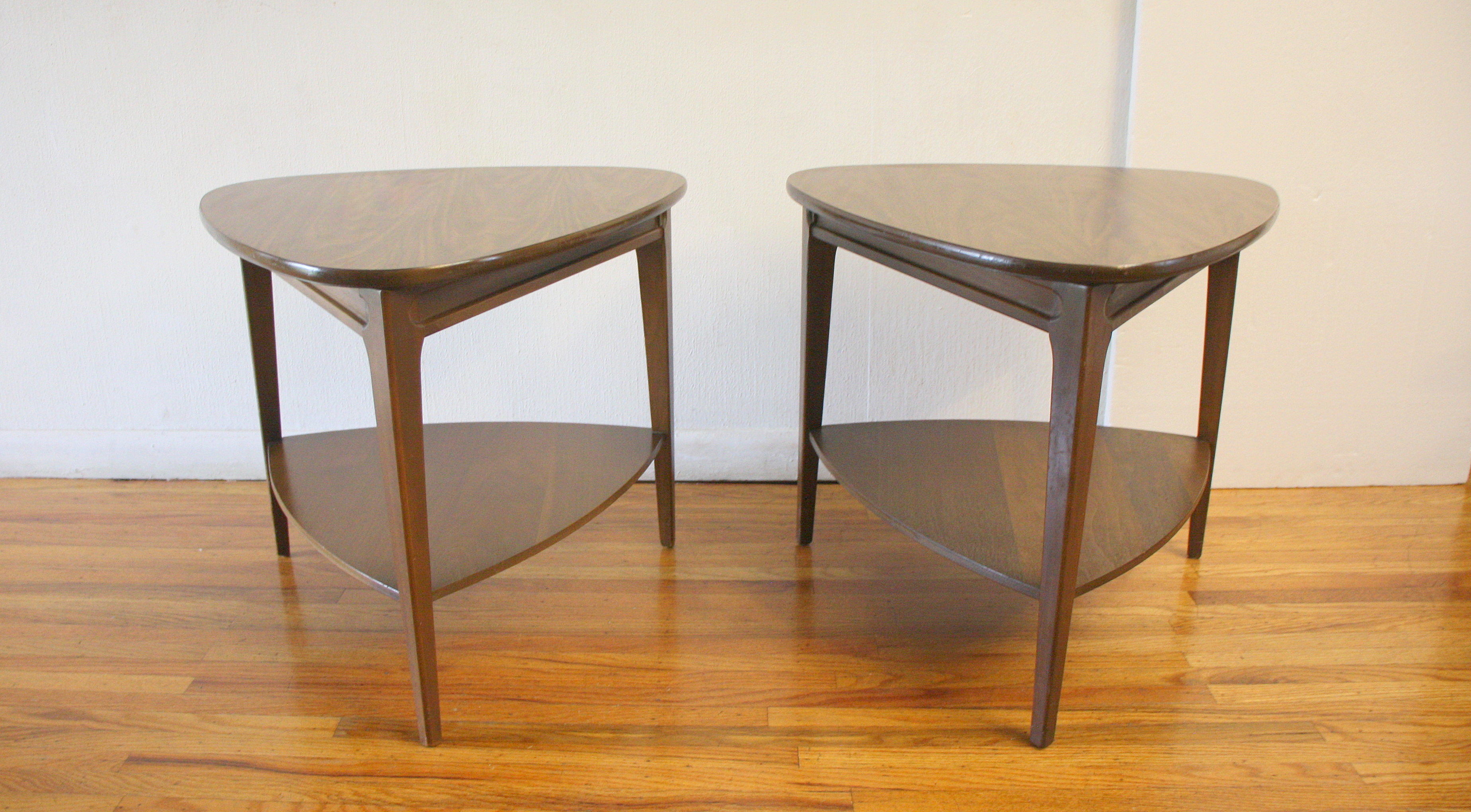 Mid Century Modern Guitar Pick Tables by Mersman | Picked Vintage