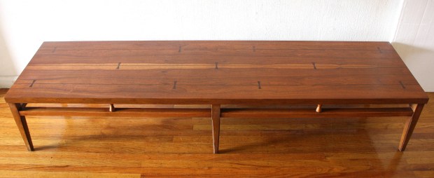 Mid Century Modern Lane Tuxedo Coffee Table | Picked Vintage